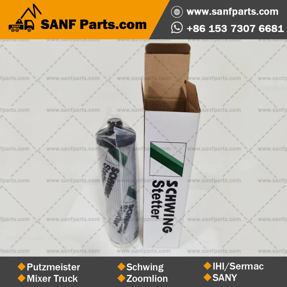 Schwing Hydraulic Filter 10190713 - SANF Factory for Concrete Pump And ...